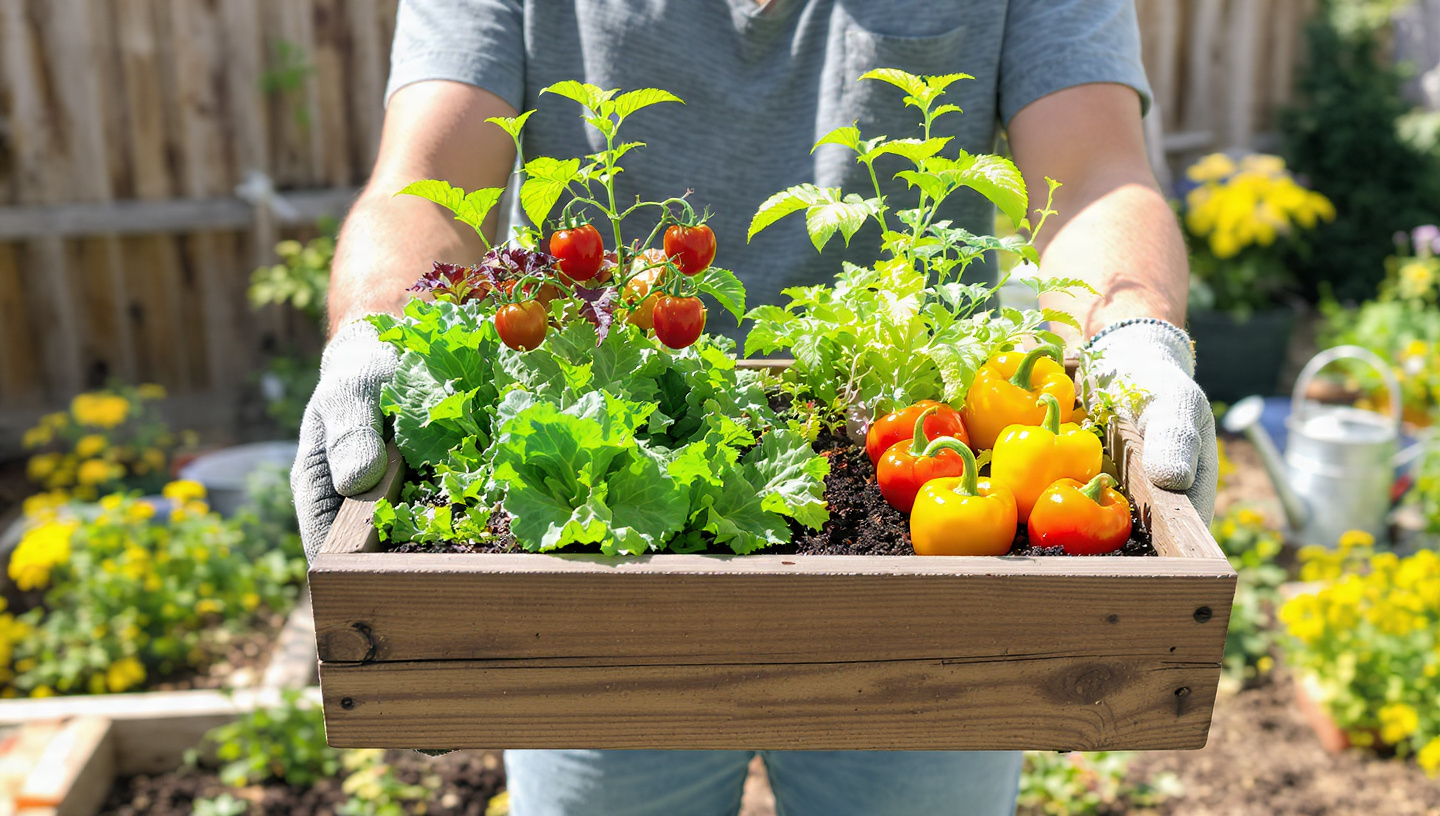 I Grew 100% of My Own Fresh Vegetables Using This Method: A Complete ...